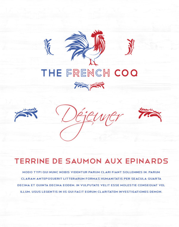 The French Coq ~ A Logo Design – Pyfo Design